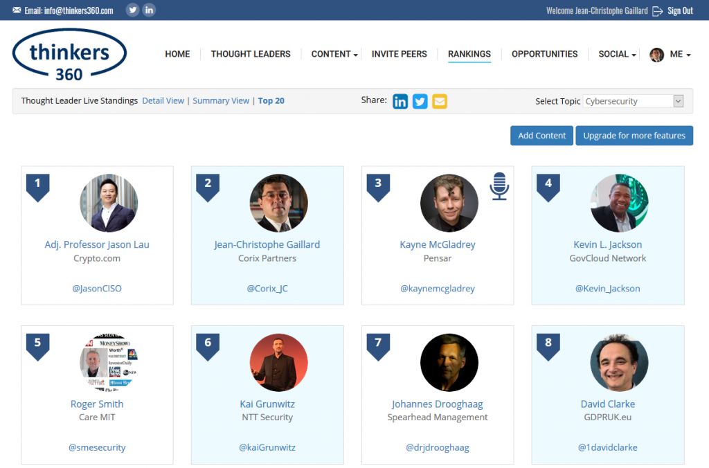 Corix Partners in the Cyber Security Community - Q3 2019 - Corix Partners