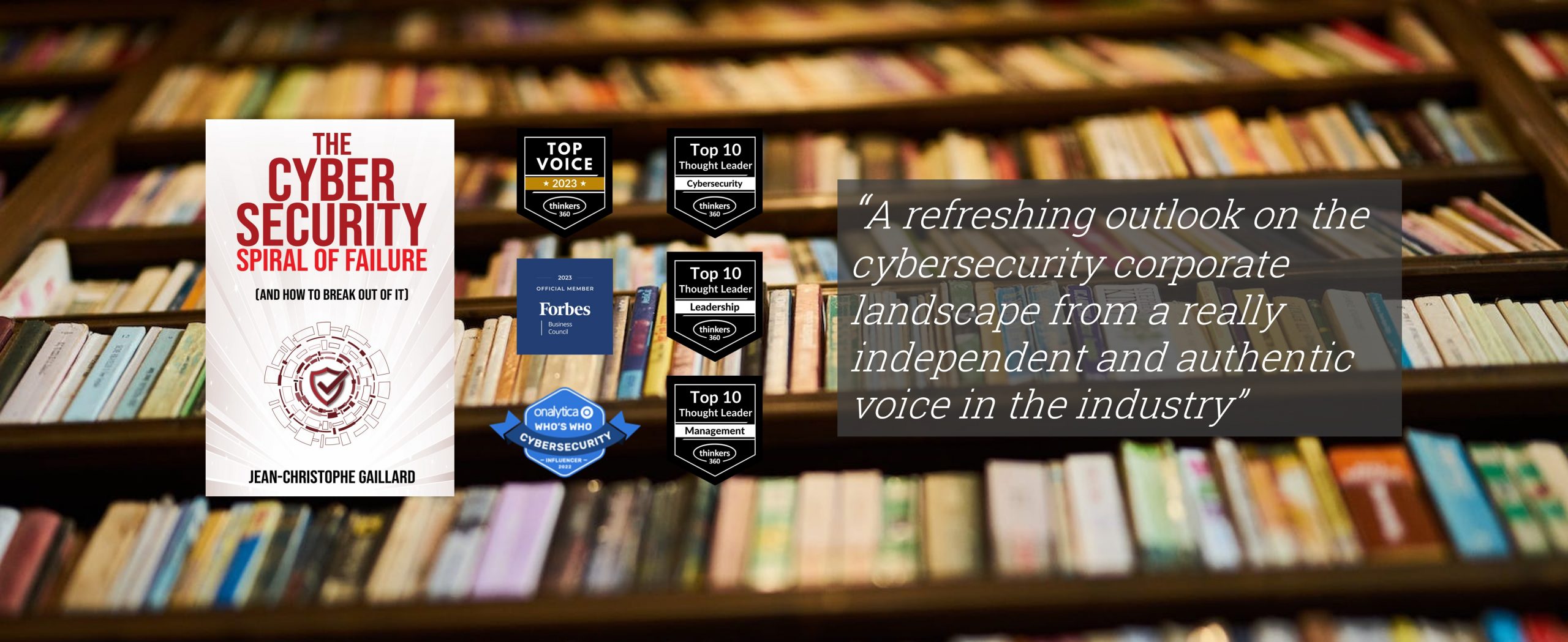 "The Cybersecurity Spiral of Failure - and how to break out of it"